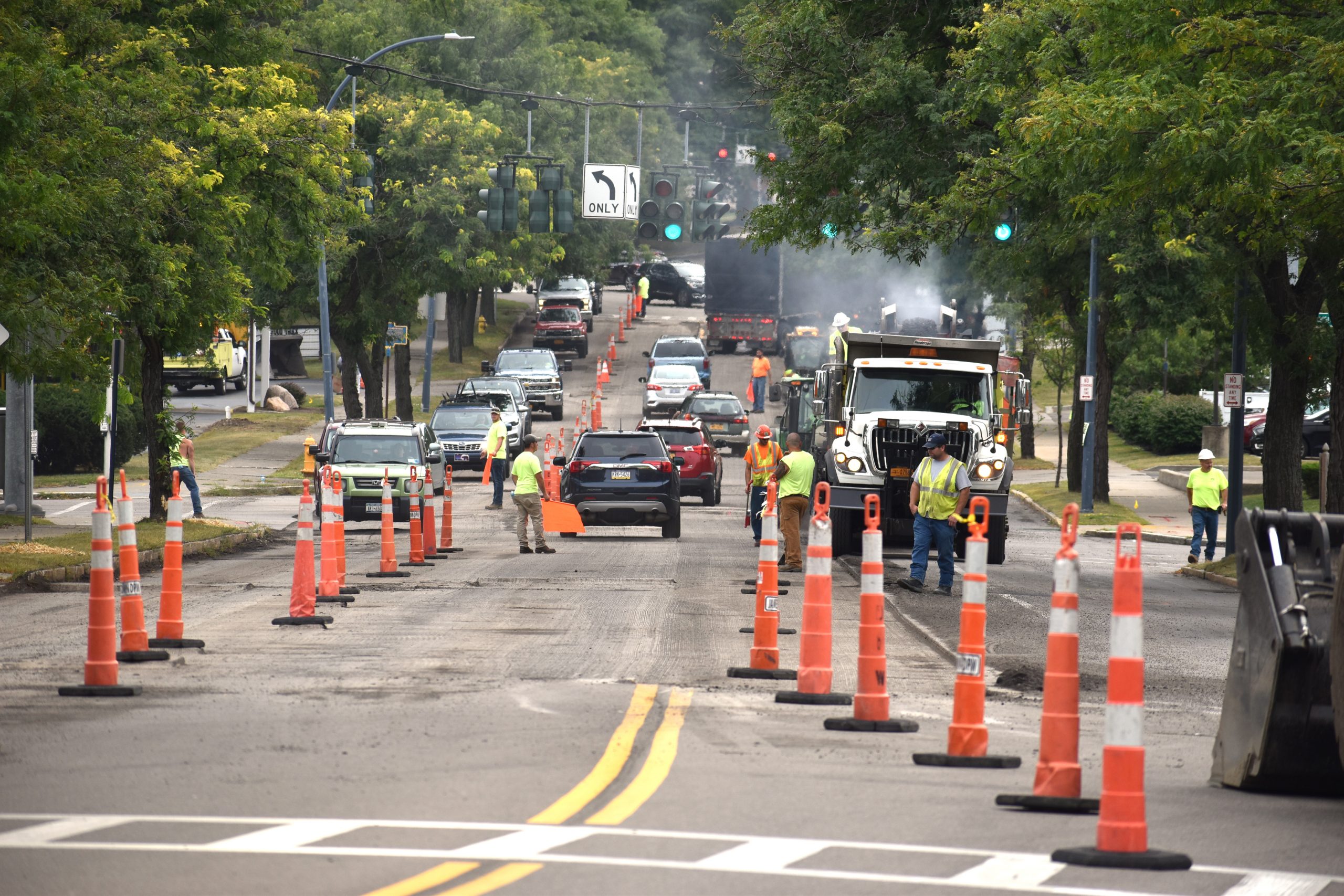 Road Work Begins On South Main In City | News, Sports, Jobs - Post Journal